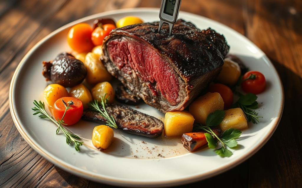 Die ideale Kerntemperatur für perfekt gegartes Elchfleisch