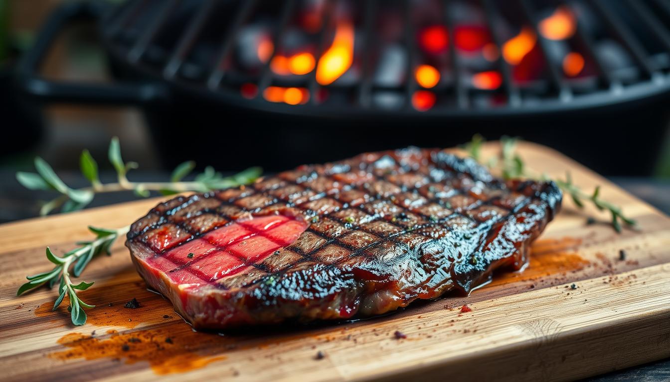 Rumpsteak Grillen Gasgrill